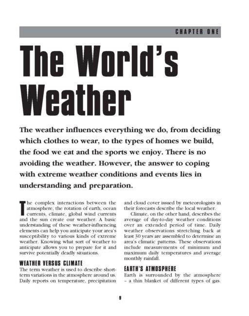 Surviving Extreme Weather - Amber Books