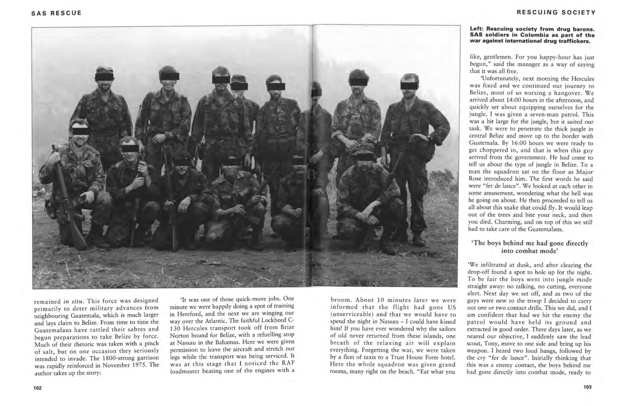 SAS Rescue Missions by Barry Davies - Amber Books