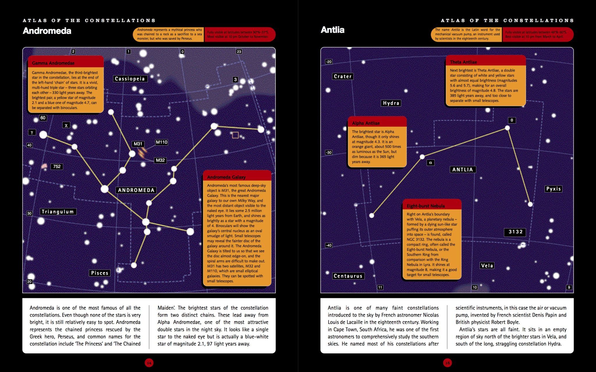 The Atlas of the Constellations - Amber Books