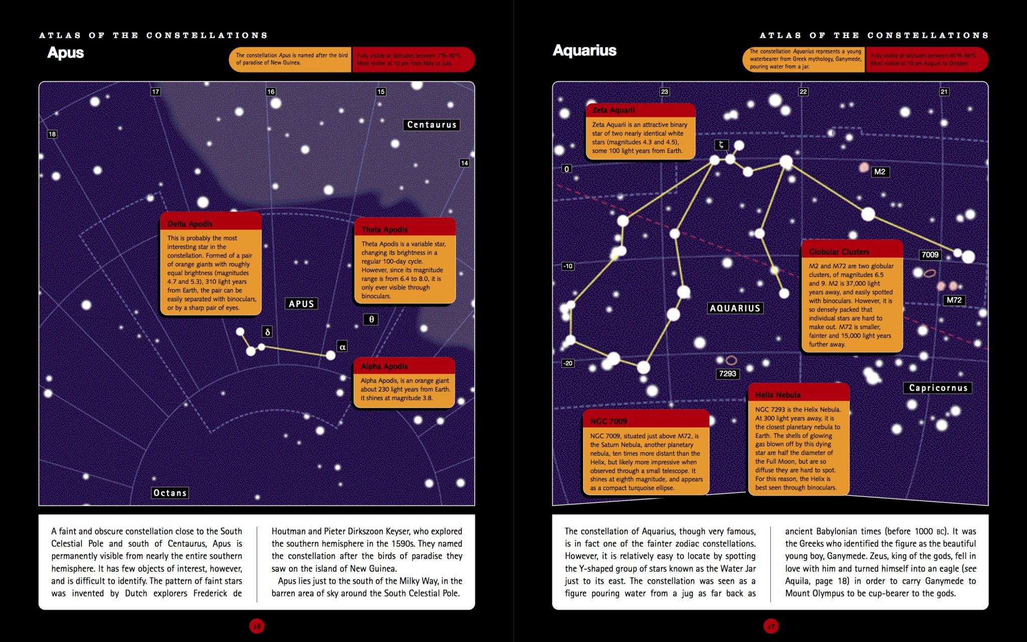The Atlas of the Constellations - Amber Books