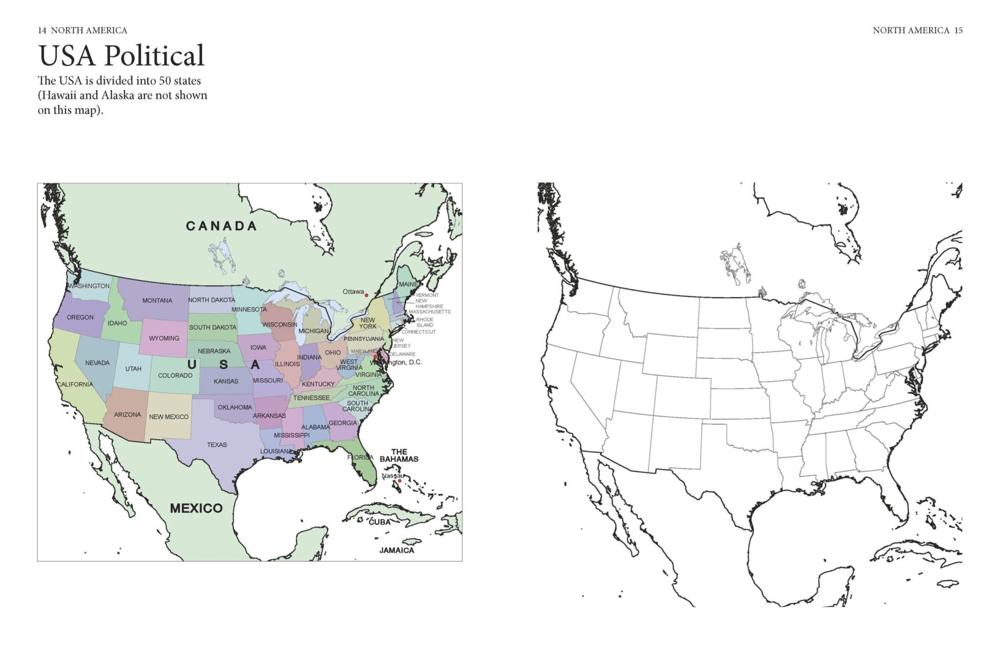 Atlas of the World Colouring Book - Amber Books