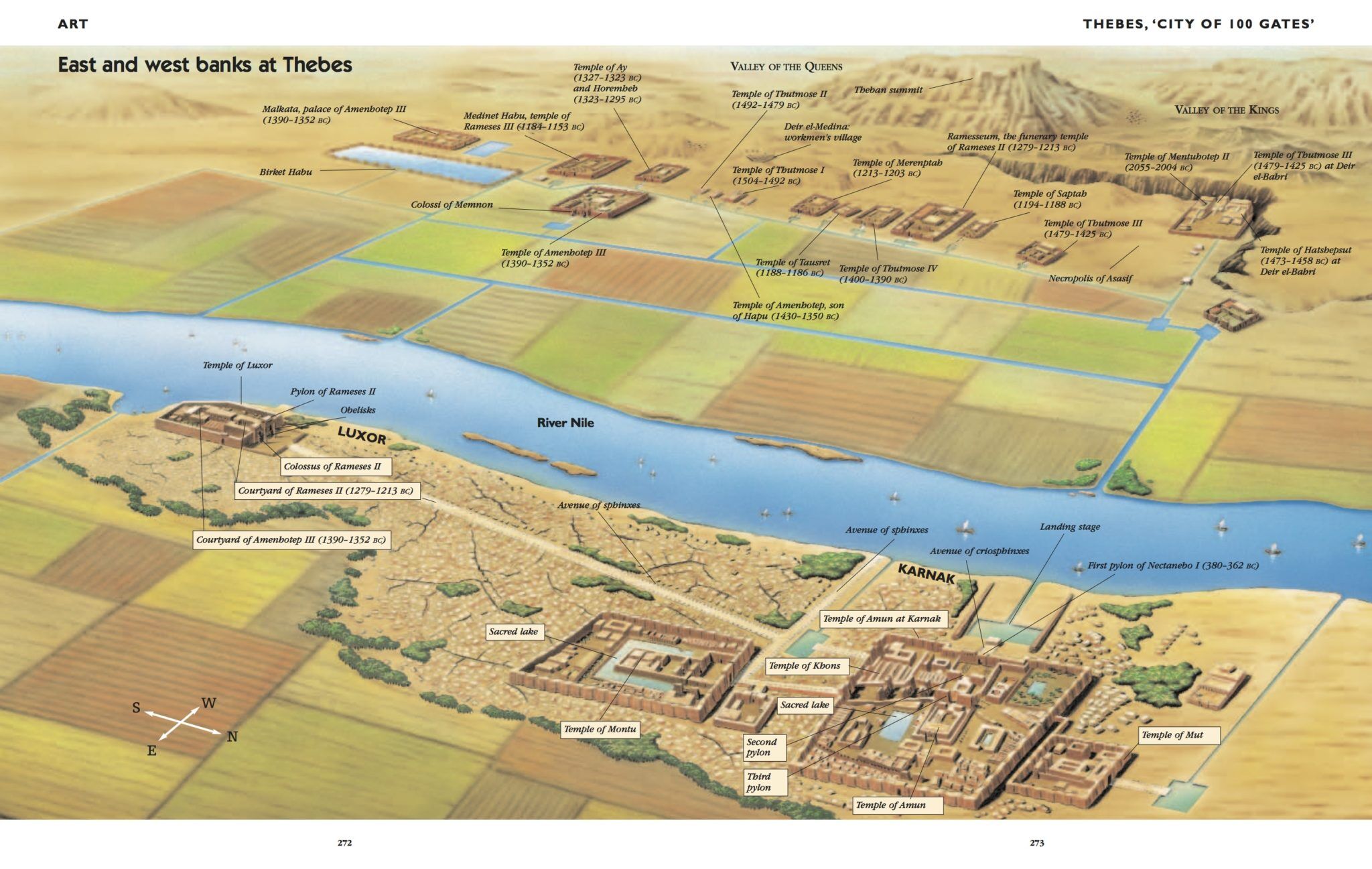 Layout Of Ancient Egyptian Cities