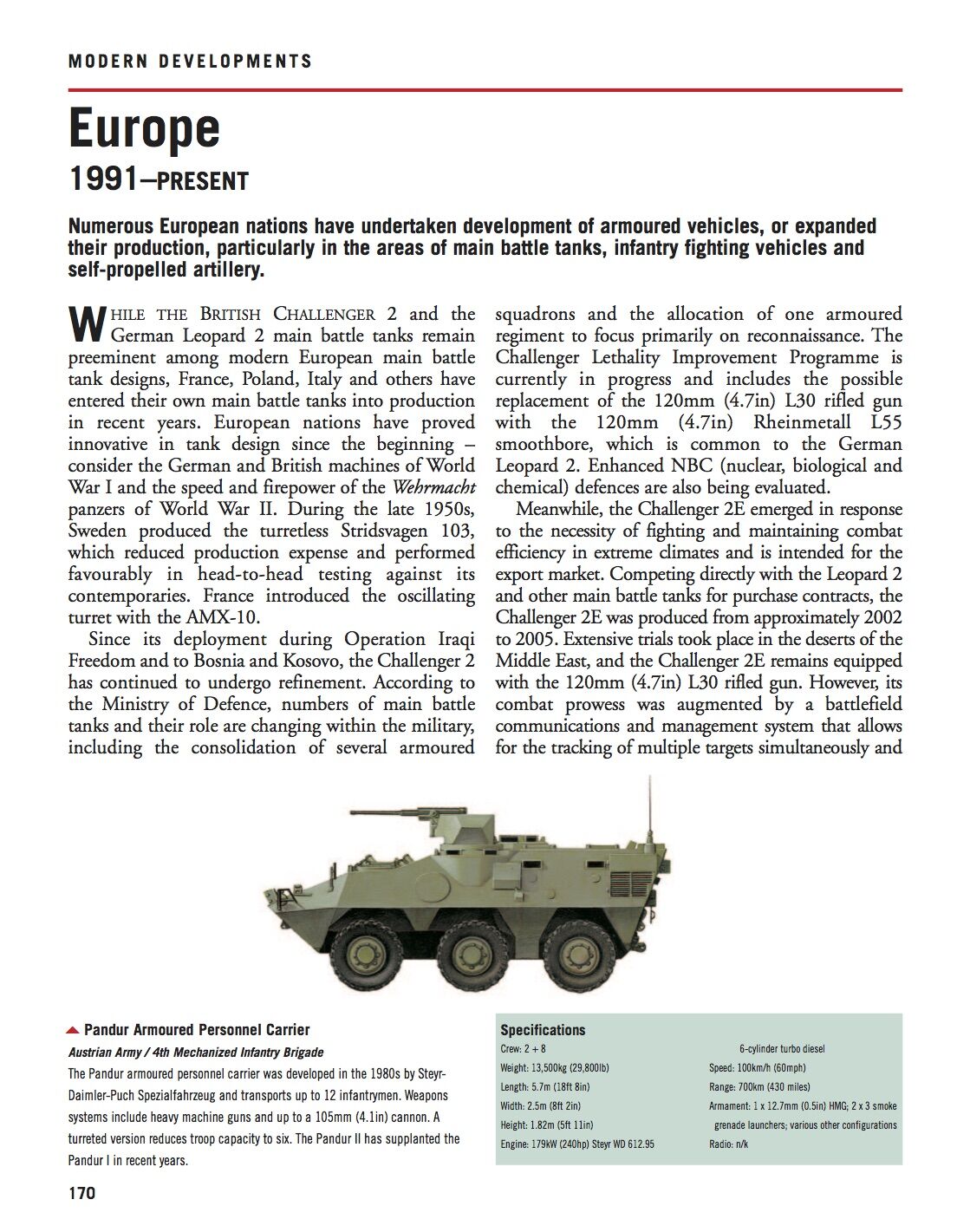 Postwar Armoured Fighting Vehicles: The Essential Vehicle ...