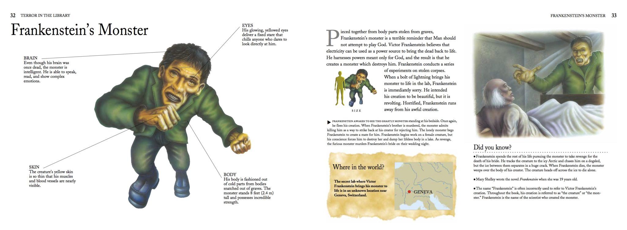 Monsters and Villains of Movies and Literature [Illustrated guide ...