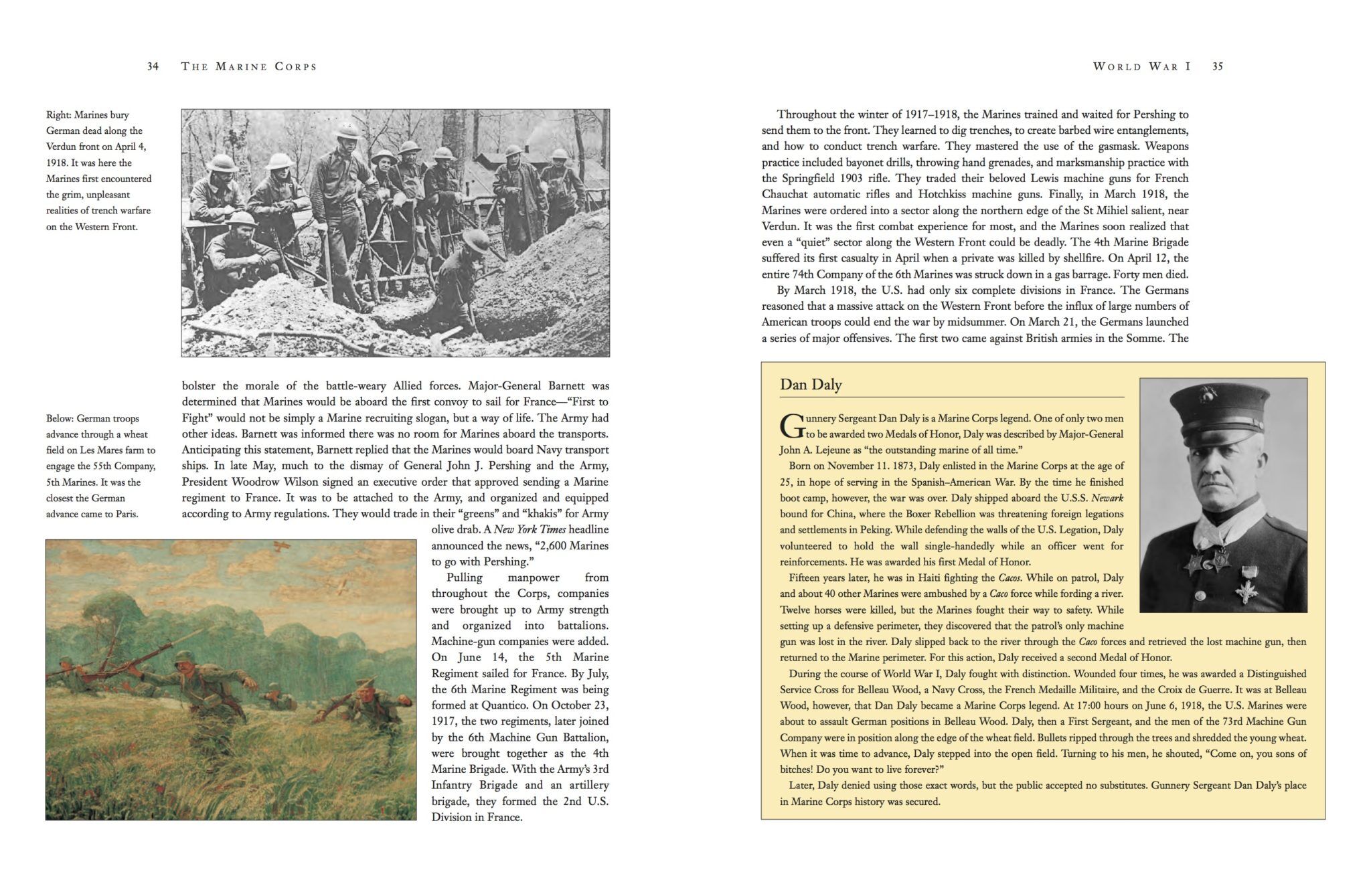 The Marine Corps - Amber Books