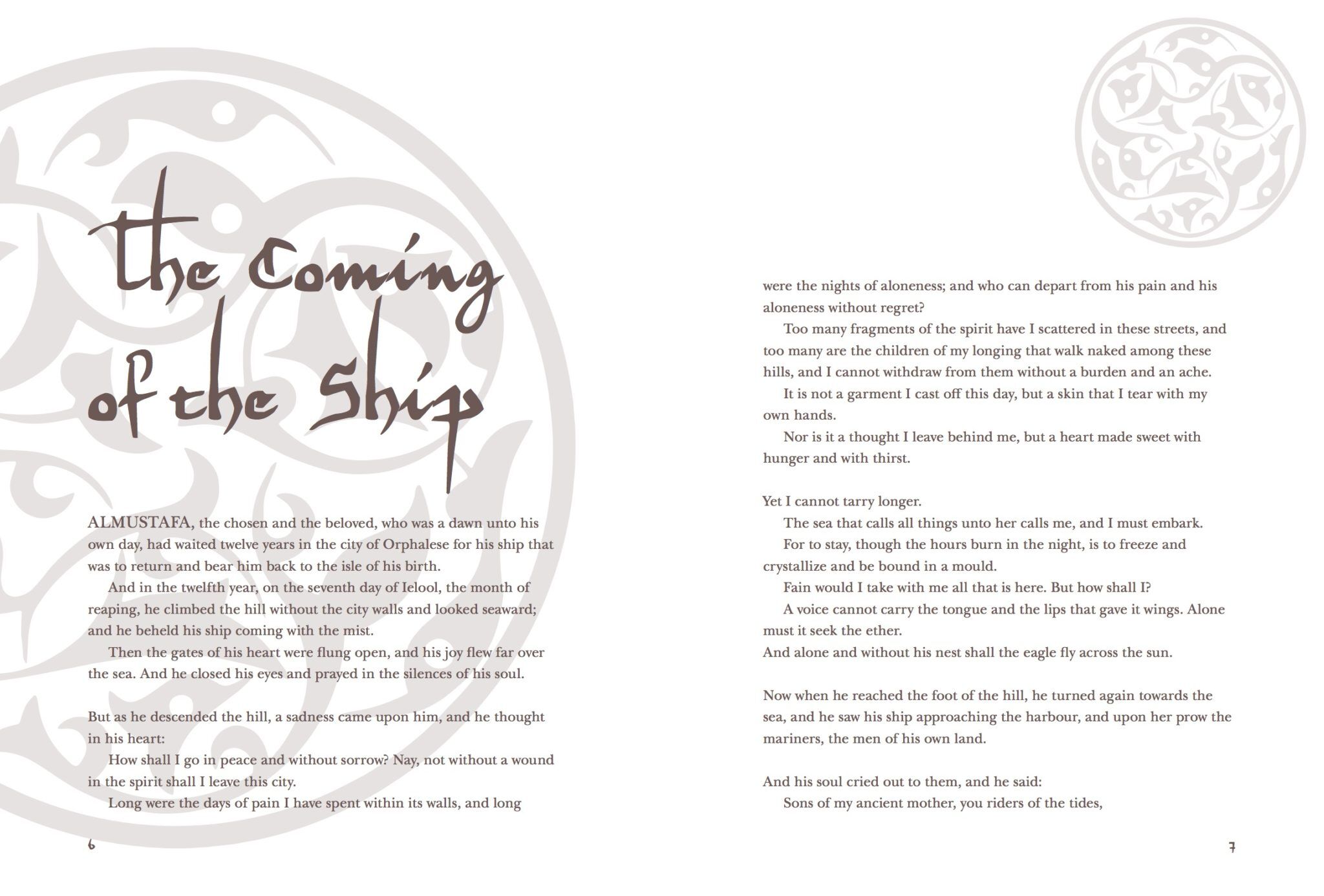 The Prophet [Chinese Bound] by Kahlil Gibran - Amber Books