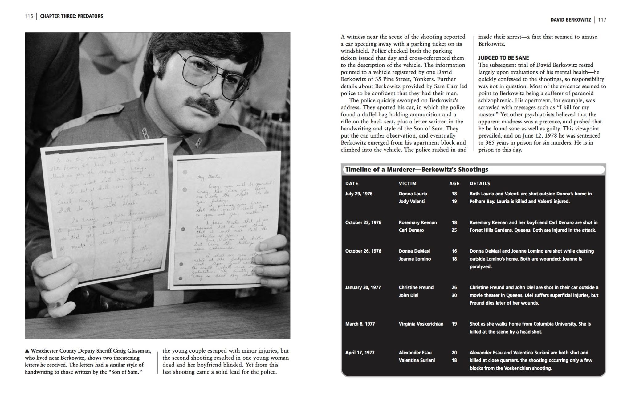 Serial Killer Timelines - Amber Books