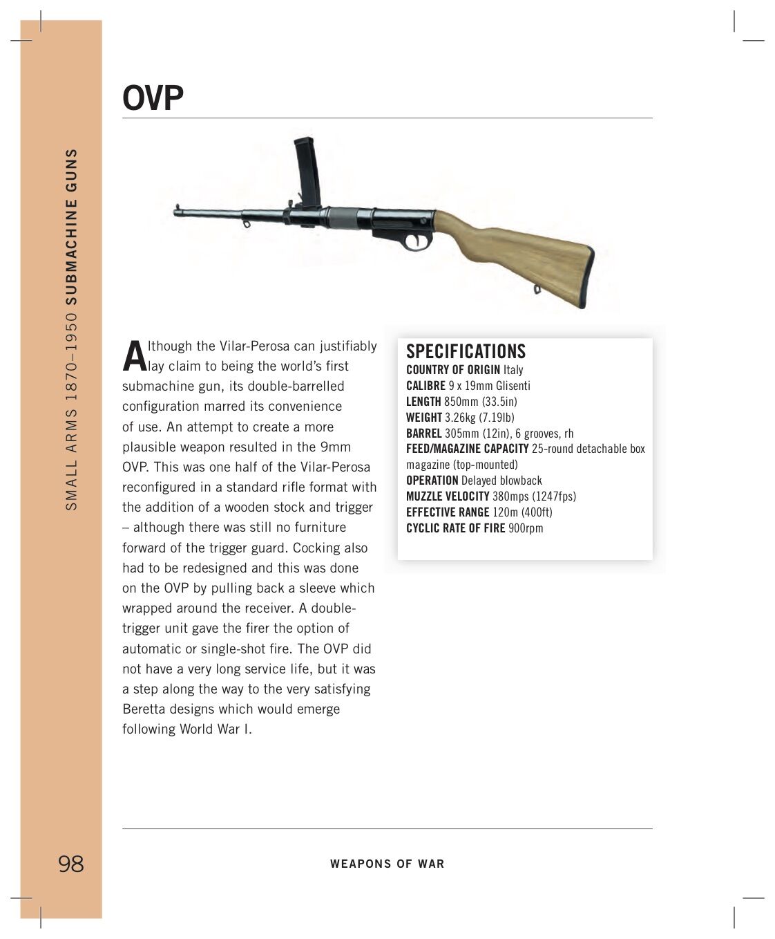 Small Arms 1870–1950 - Weapons of War - Amber Books