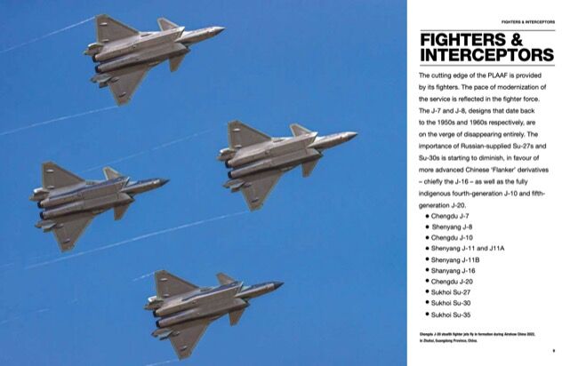 Modern Chinese Military Aircraft: Technical Guide [128pp] - Amber Books