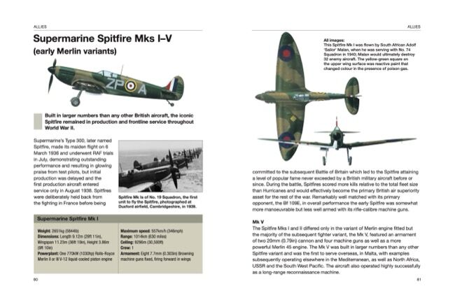 Fighter Aircraft of World War II [mini edition] by Edward Ward - Amber ...